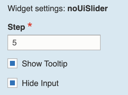 noUiSliderWidget | Drupal.org